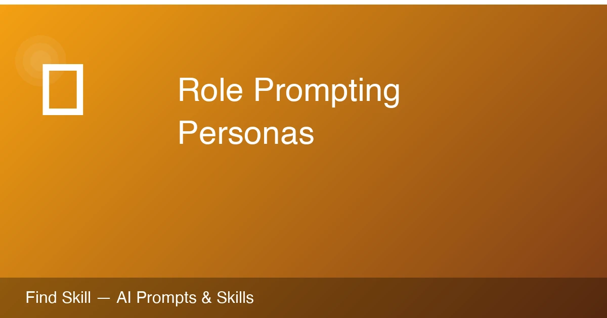 Role Prompting: Como Dar um Papel pra IA e Transformar suas Respostas ...